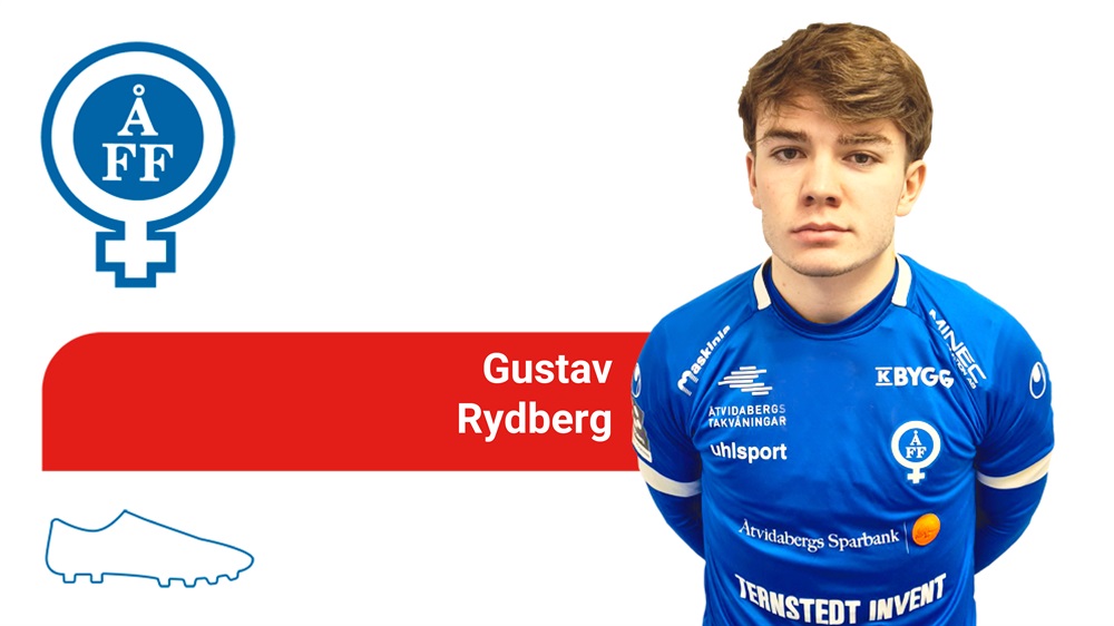Gustav Rydberg klar för spel 2022 / Åtvidabergs FF - A-laget ...