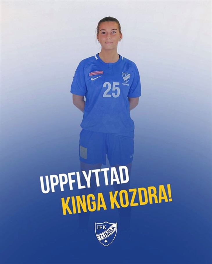 Grattis Kinga - uttagen till Landslagsläger! / Tumba Handboll ...
